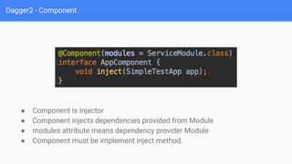 Dagger2 Intro | PPT