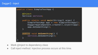 Dagger2 Intro | PPT
