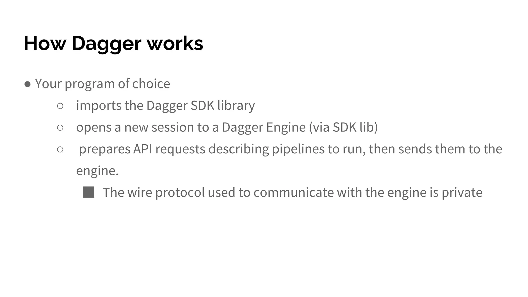 Programming a CI/CD pipeline with Go: hands-on Dagger SDK | PPTX