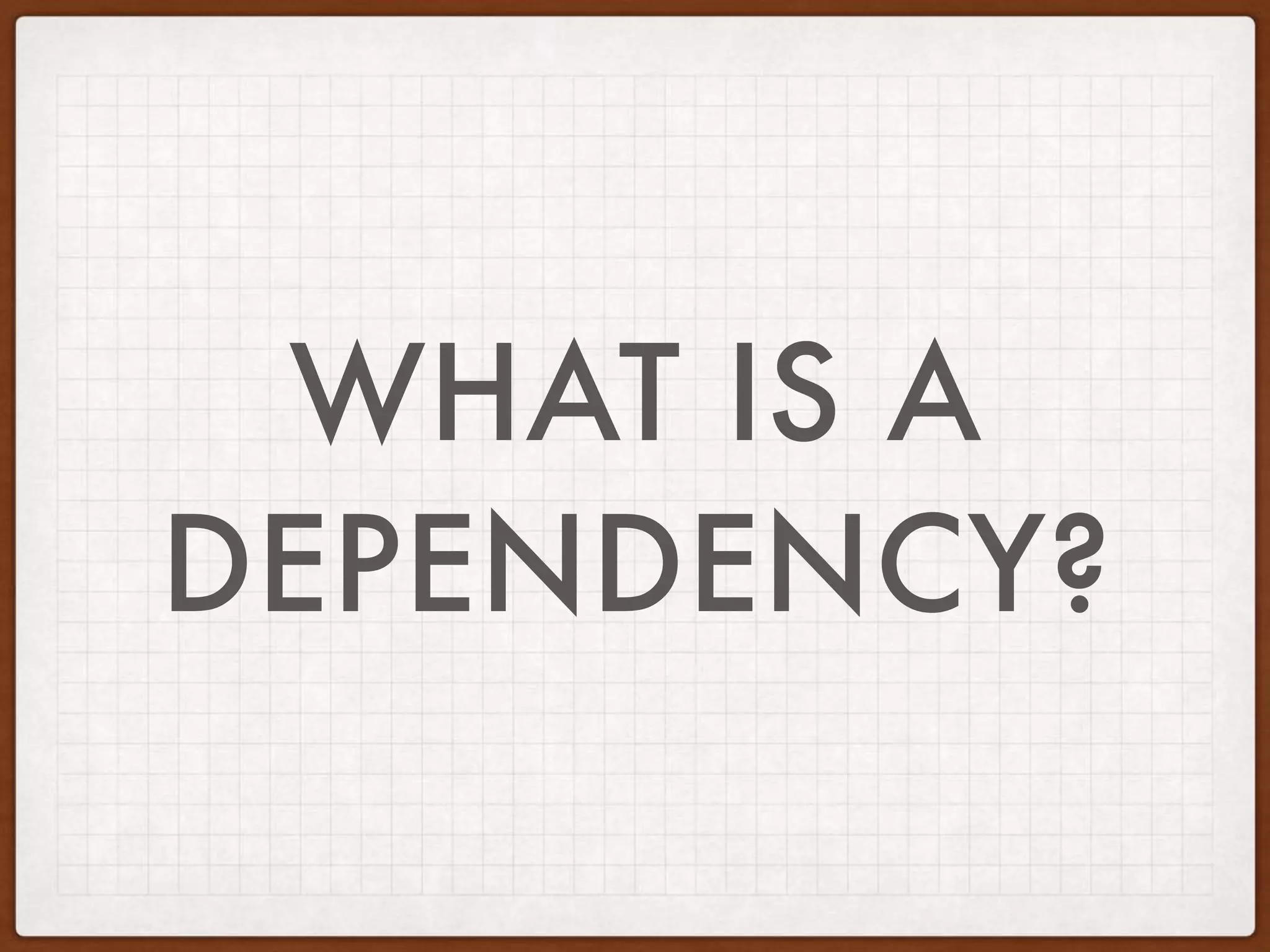 Dependency Injection with Dagger 2 presentation | PDF
