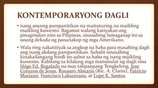 DAGLI para sa grade 8 quarter3 Filipino8 | PPTX