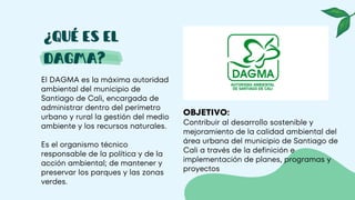 DAGMA, departamento administrativo de gestión del medio ambiente | PDF