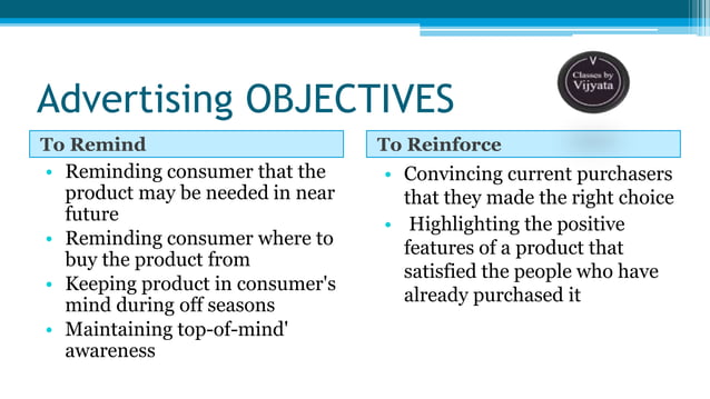 DAGMAR -ADVERTISING OBJECTIVE | PPT