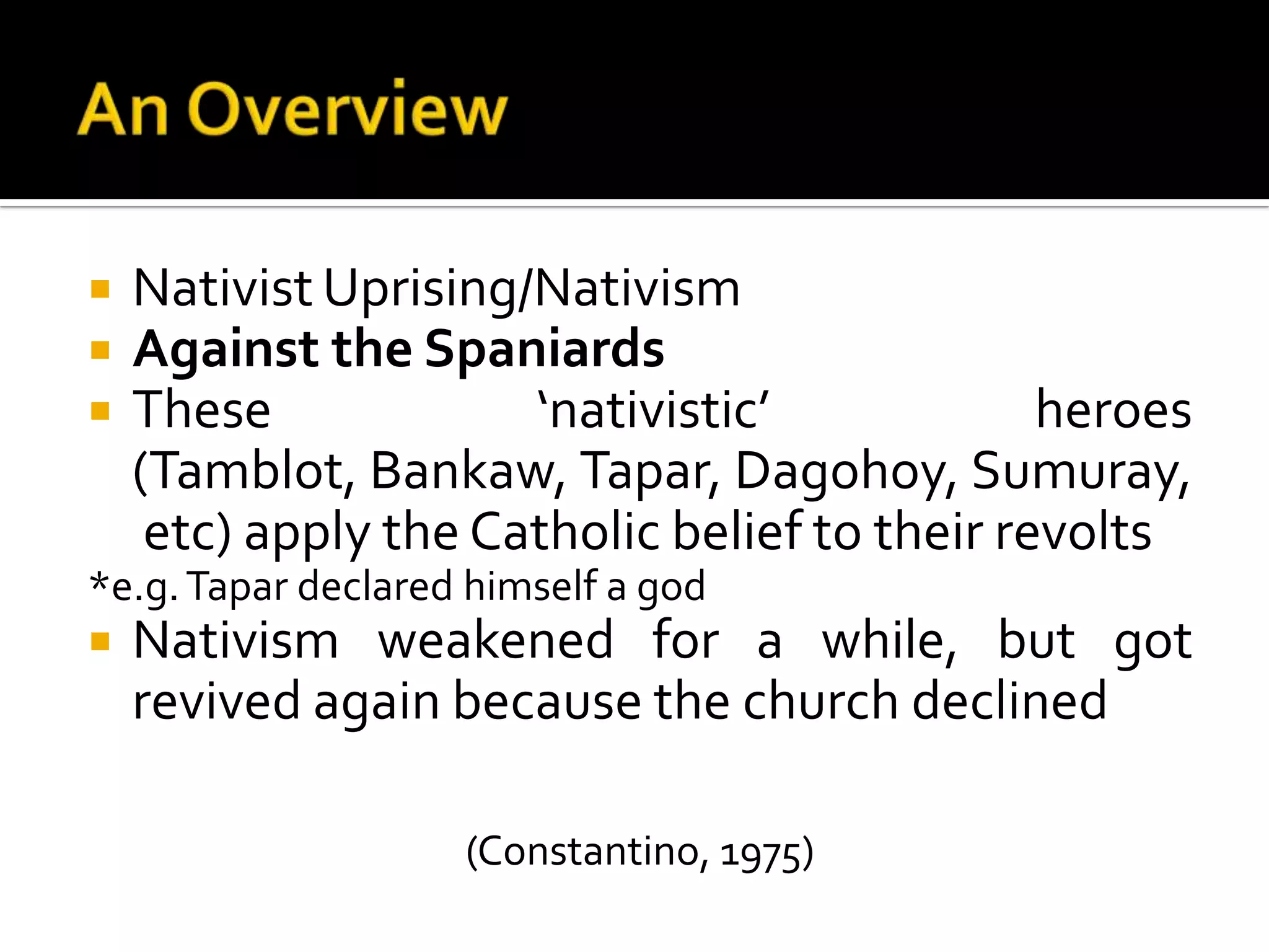 Dagohoy V1-6R | PPTX