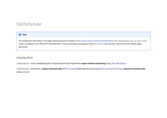 DAGScheduler - The Internals of Apache Spark.pdf