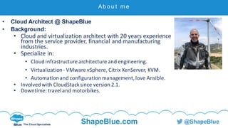 Dag Sonstebo - CloudStack usage service | PPT