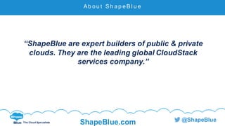 Dag Sonstebo - CloudStack usage service | PPT