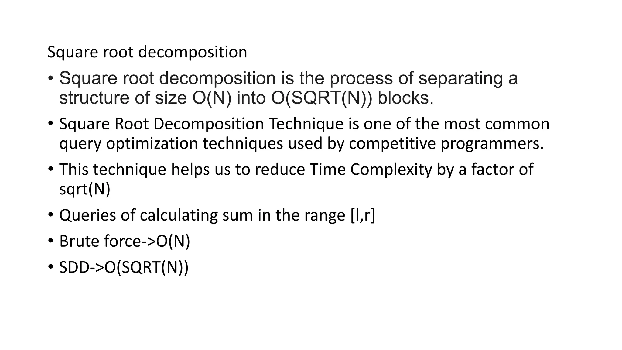 DAGs, SCC, Square root decomposition,.pptx