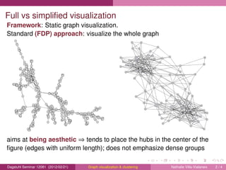 Clustered graph, visualization, hierarchical visualization | PDF | 3-D Graphics | Computer ...