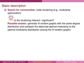 Clustered graph, visualization, hierarchical visualization | PDF | 3-D Graphics | Computer ...