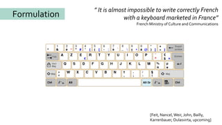 Optimization of Text Input | PPT