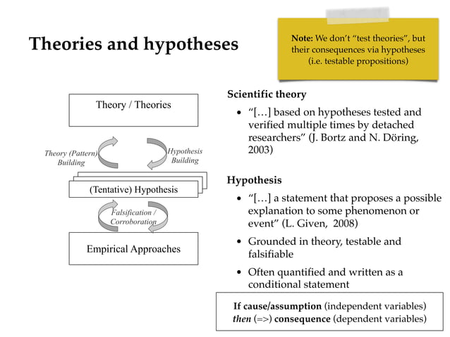 Building and Evaluating Theories in Software Engineering | PPT
