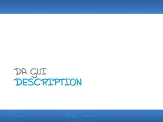 DA GUI user manual | PPTX