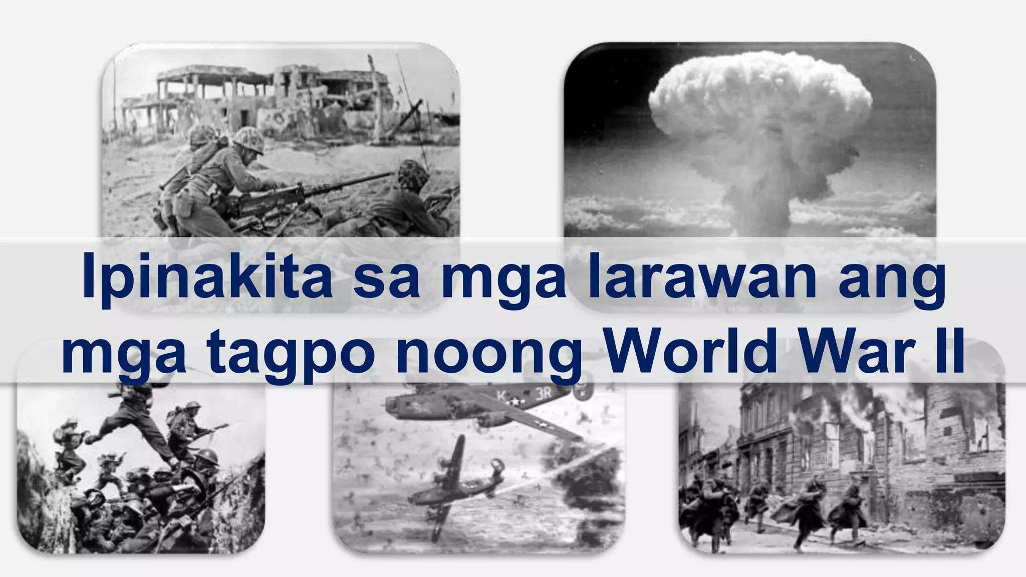 Dahilan, Mahahalagang Pangyayaring Naganap sa Ikalawang Digmaang ...
