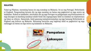 Dahilan, Paraan, at Epekto ng Pananakop sa Silangan at Timog Silangang ...