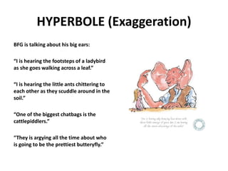 Word Play in Roald Dahl's The BFG: A Study in Schemes and Tropes | PPTX