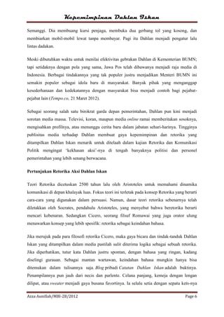 Kepemimpinen Dahlan Iskan | PDF