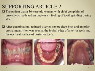 DAHL APPROACH a novel technique to raise bite | PPTX