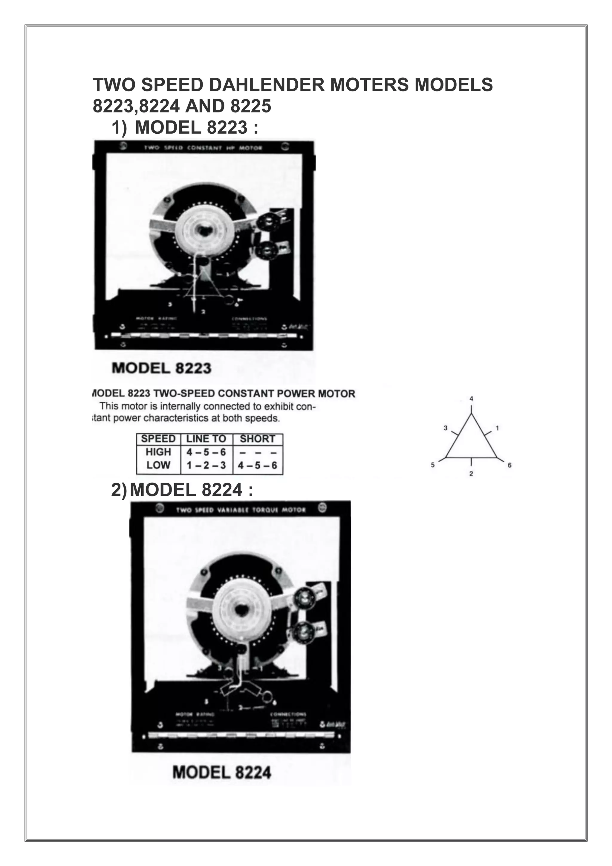 Dahlender motor | PDF