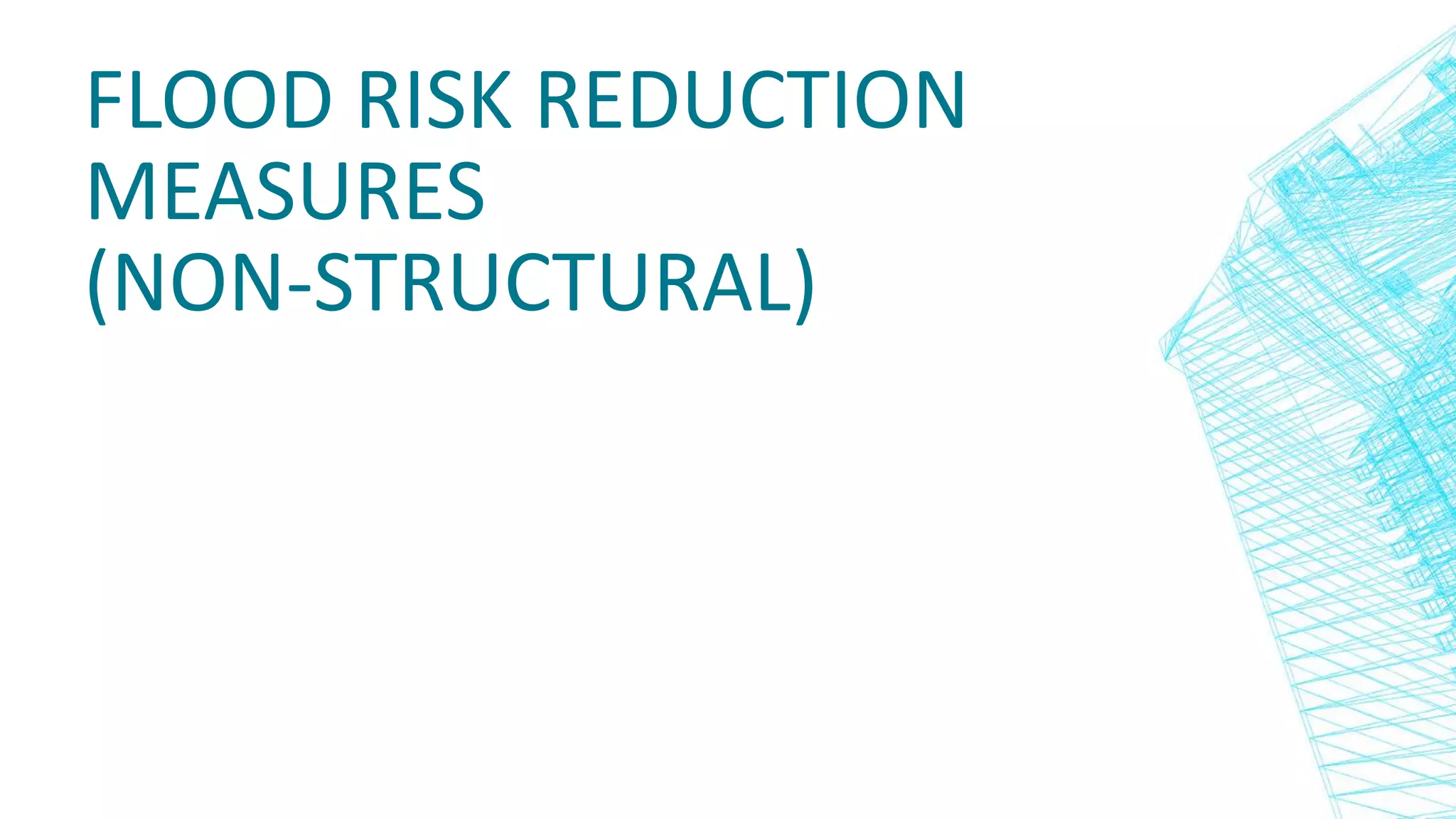 Explain with example the structural and non structural mitigation programs taken by GoB with ...