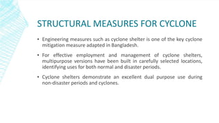 Explain with example the structural and non structural mitigation ...