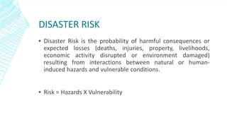 Explain with example the structural and non structural mitigation ...