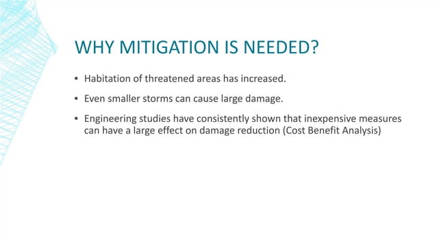 Explain with example the structural and non structural mitigation programs taken by GoB with ...