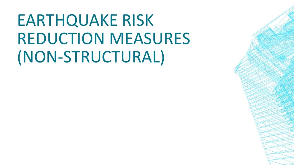 Explain with example the structural and non structural mitigation pro…