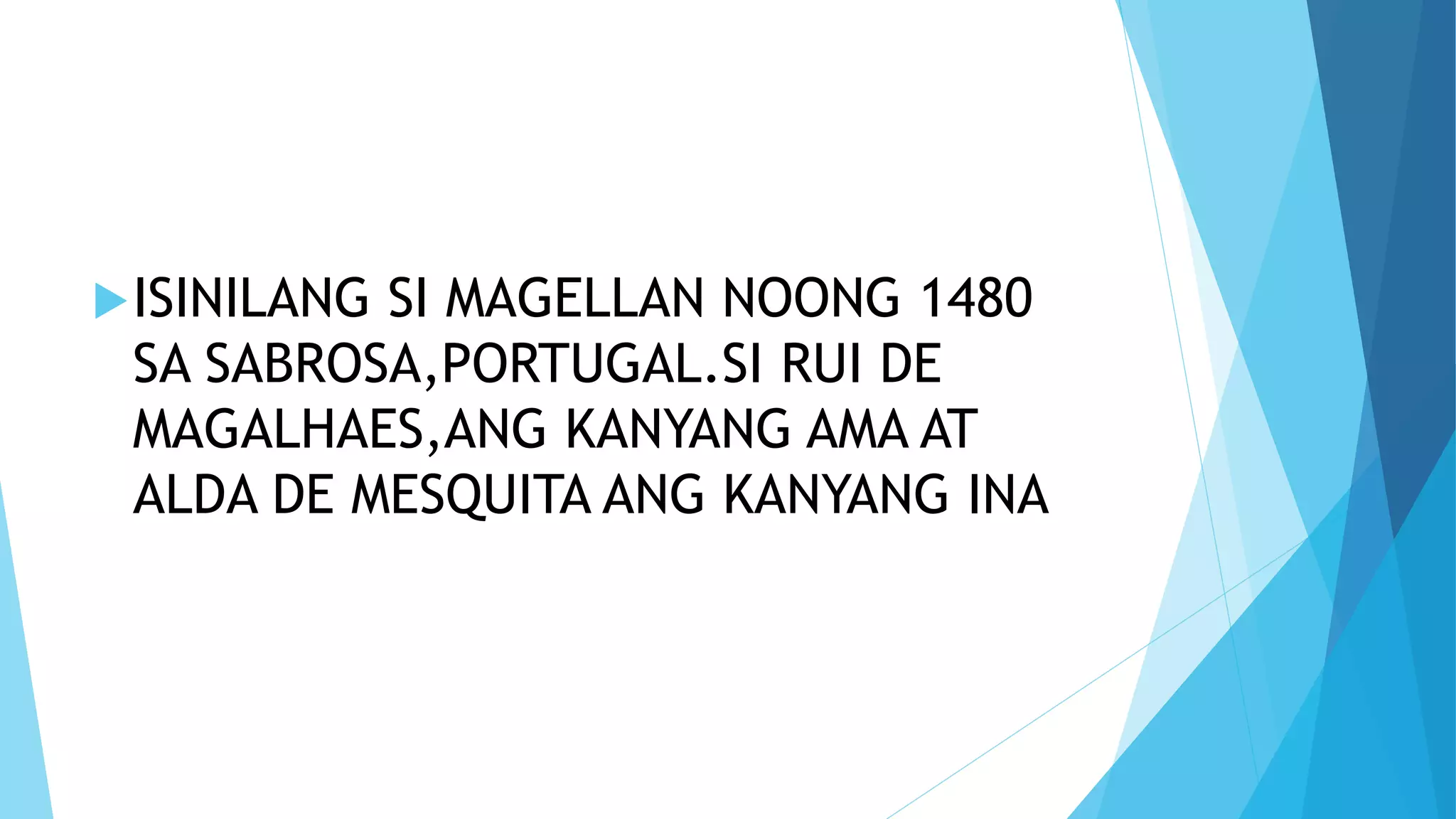 Paglalakbay ni Magellan | PPTX