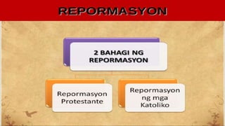Repormasyon | PPTX