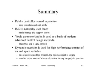 Dahlin algorithm imc | PDF