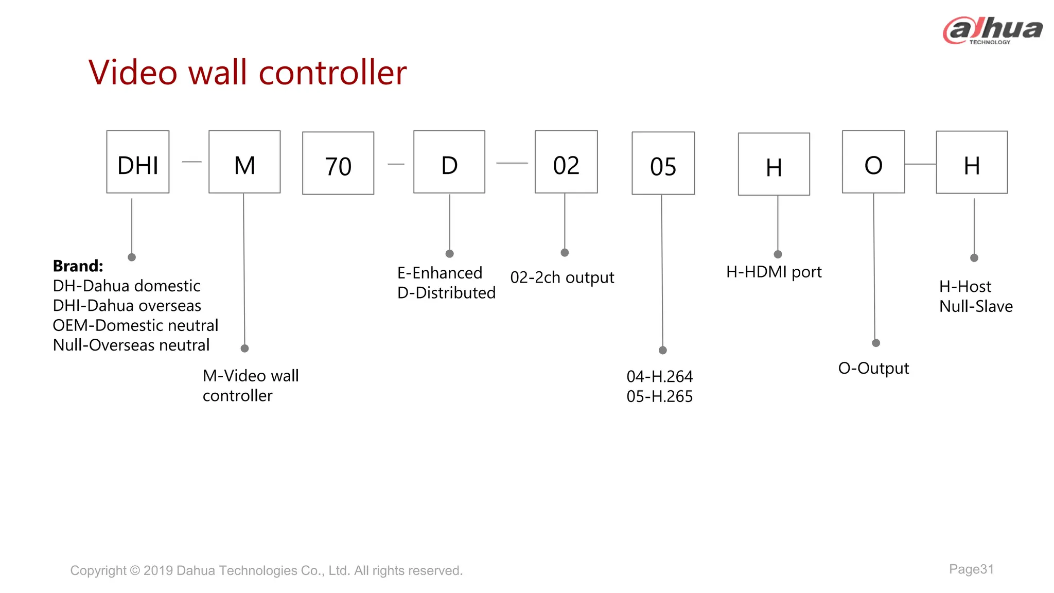 Dahua Products identification name rules | PDF