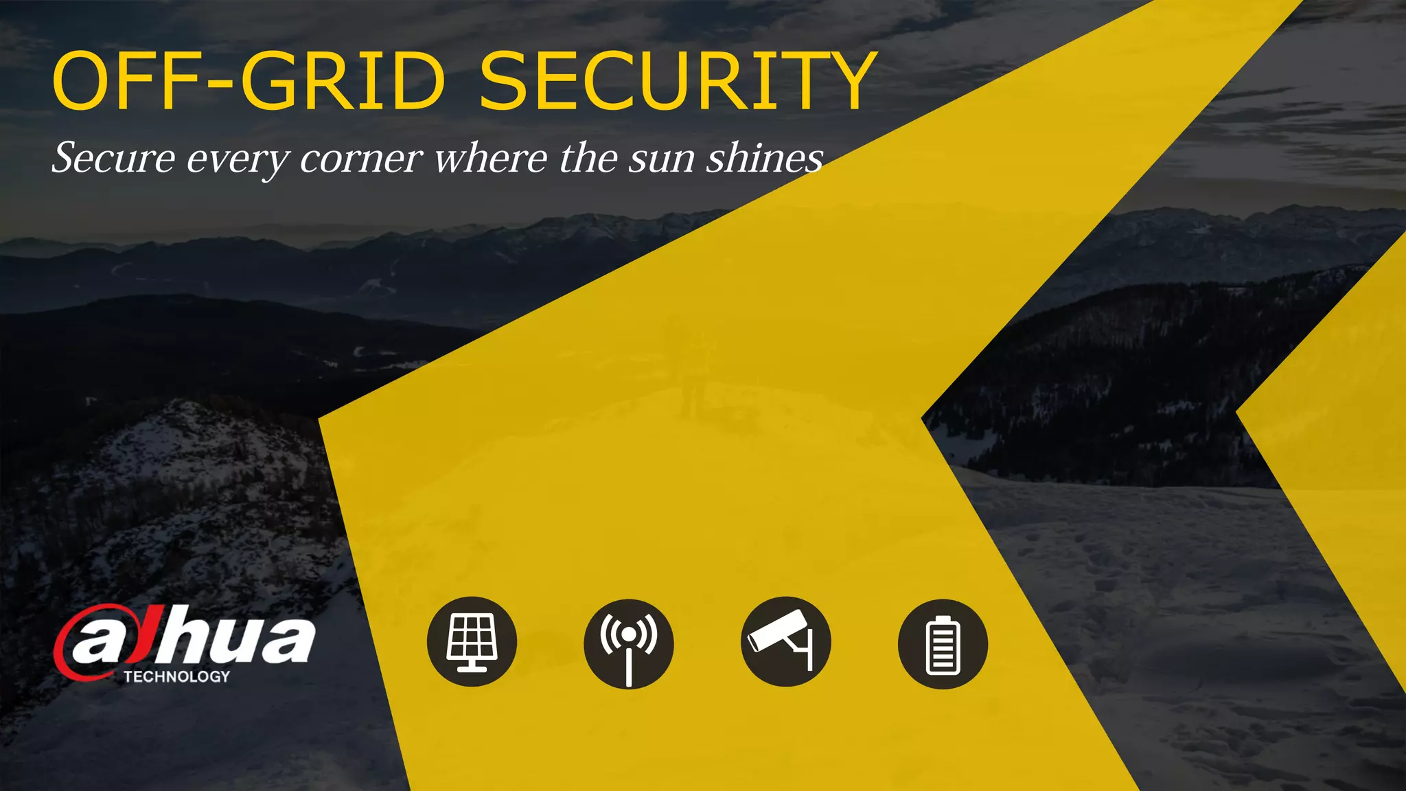 Dahua off grid security | PPT
