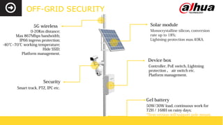 Dahua off grid security | PPT