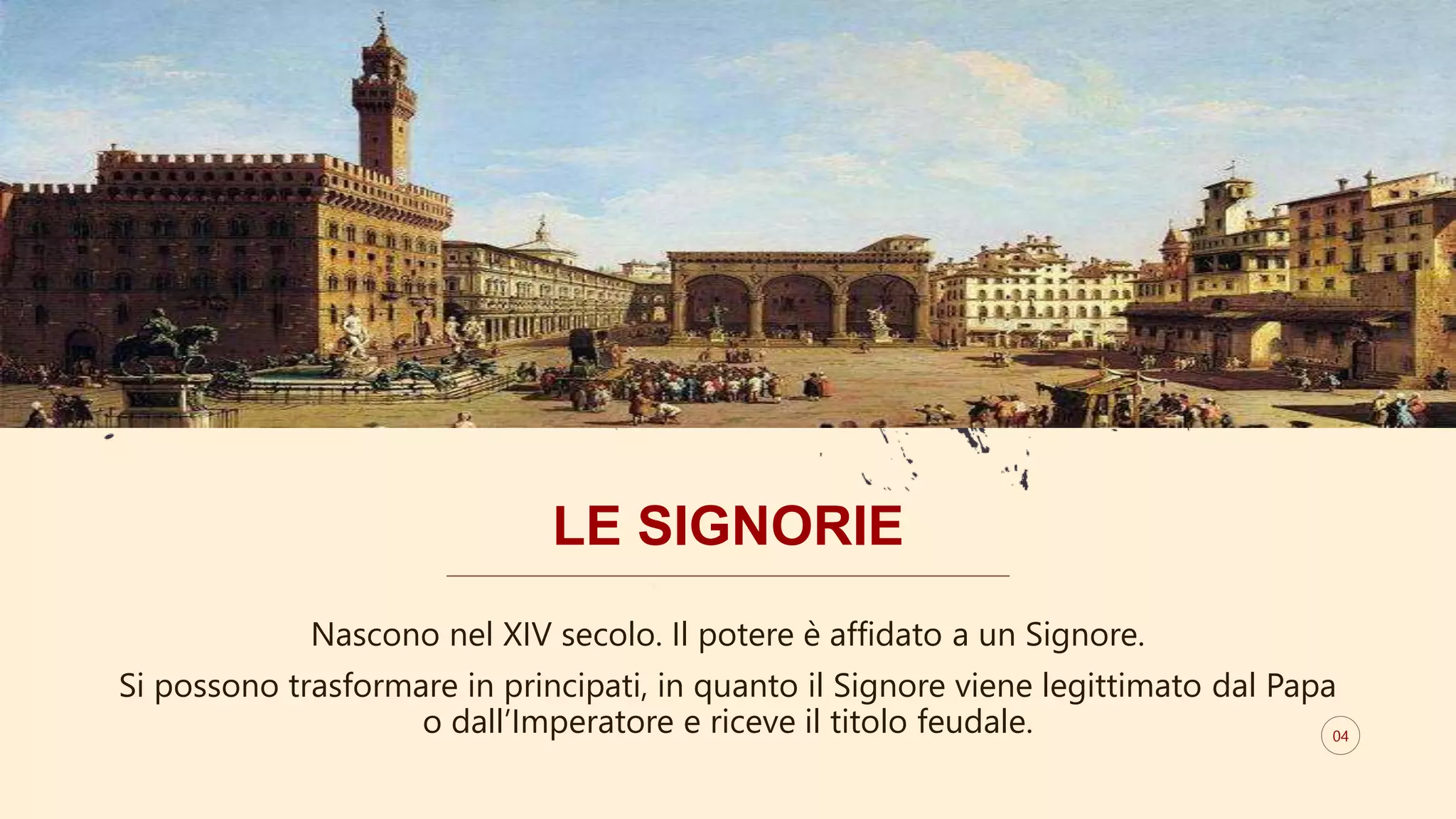 Dai Comuni alle Signorie-lucia gangale | PPTX
