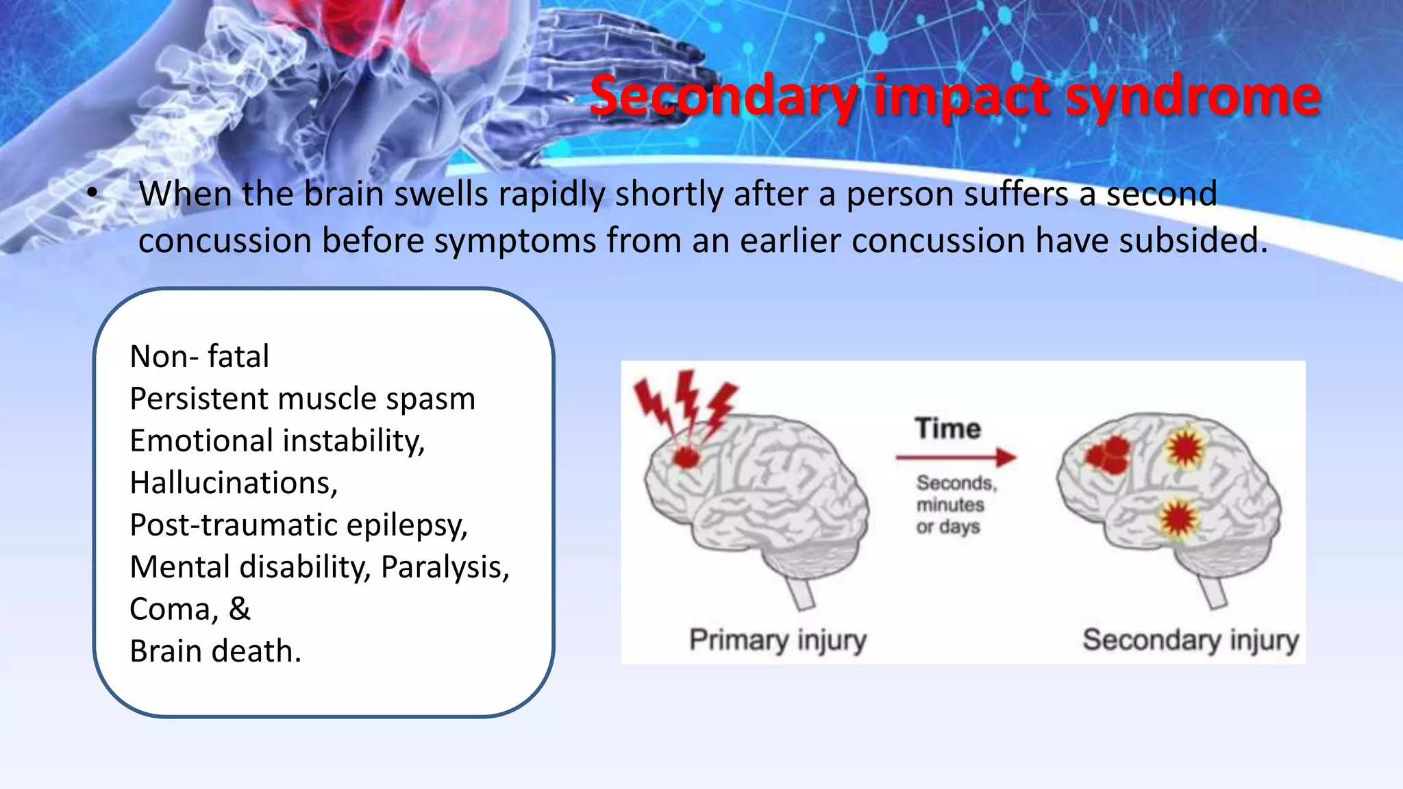 DIFFUSE AXONAL INJURY,CONCUSSION | PPTX