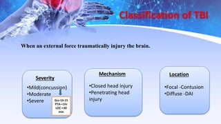 DIFFUSE AXONAL INJURY,CONCUSSION | PPTX
