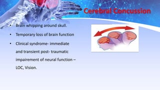 DIFFUSE AXONAL INJURY,CONCUSSION & CONTUSION | PPTX