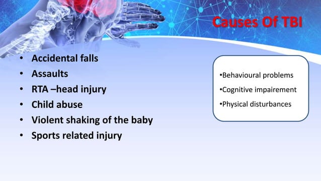 DIFFUSE AXONAL INJURY,CONCUSSION & CONTUSION | PPTX