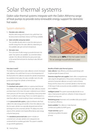 Daikin heating and renewables brochure | PDF