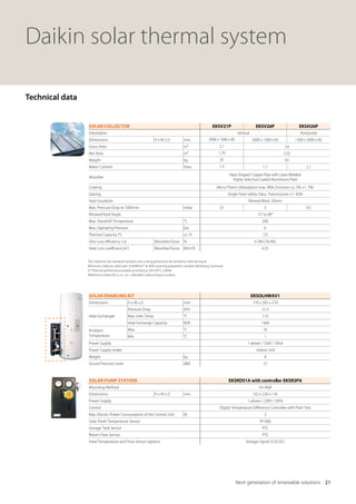 Daikin heating and renewables brochure | PDF