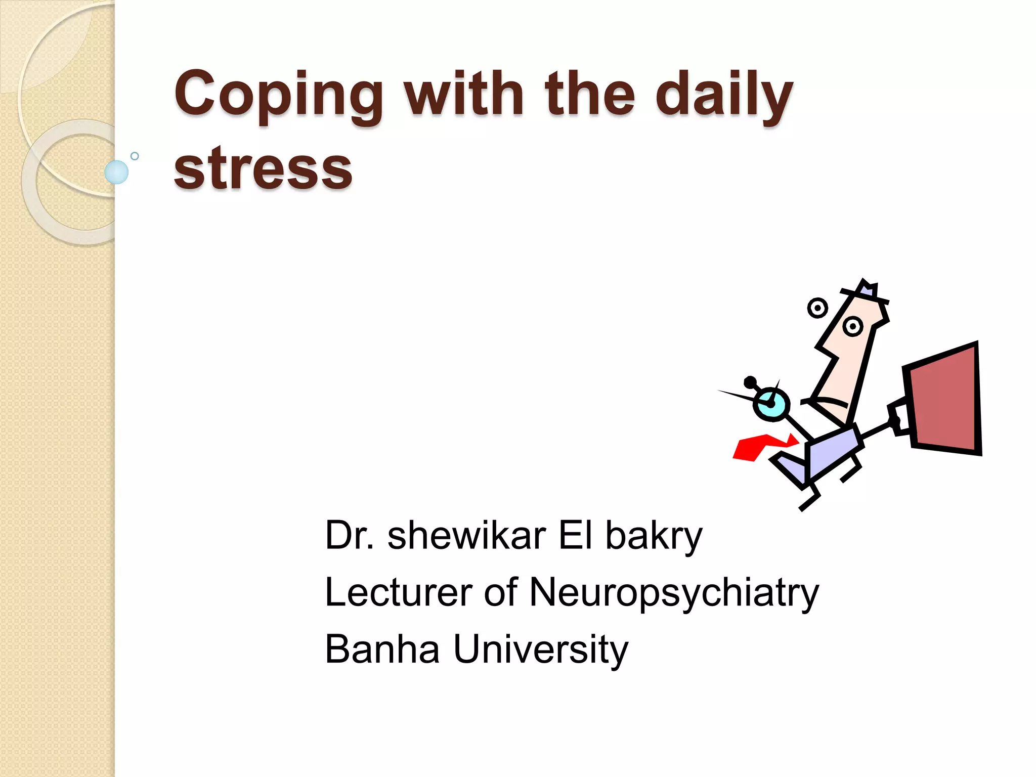 coping with daily stress | PPTX