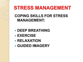 coping with daily stress | PPTX