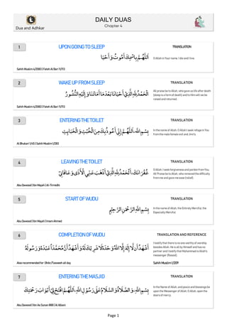 Daily-Essential-Duas please refer best dua book | PDF