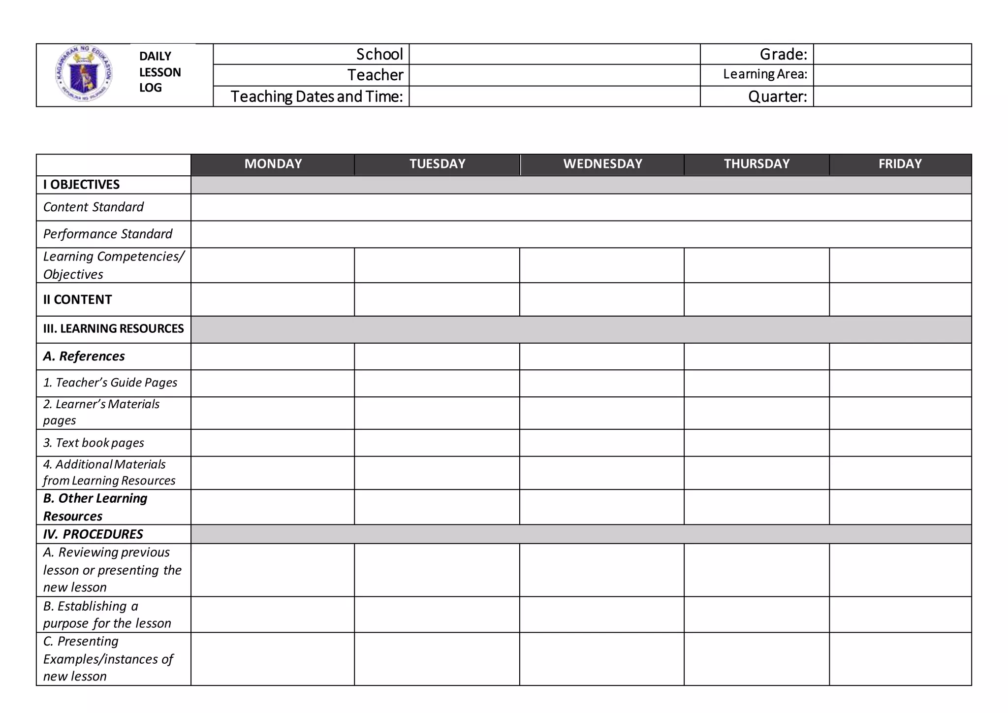 Daily-Lesson-Log-DLL-Template.doc