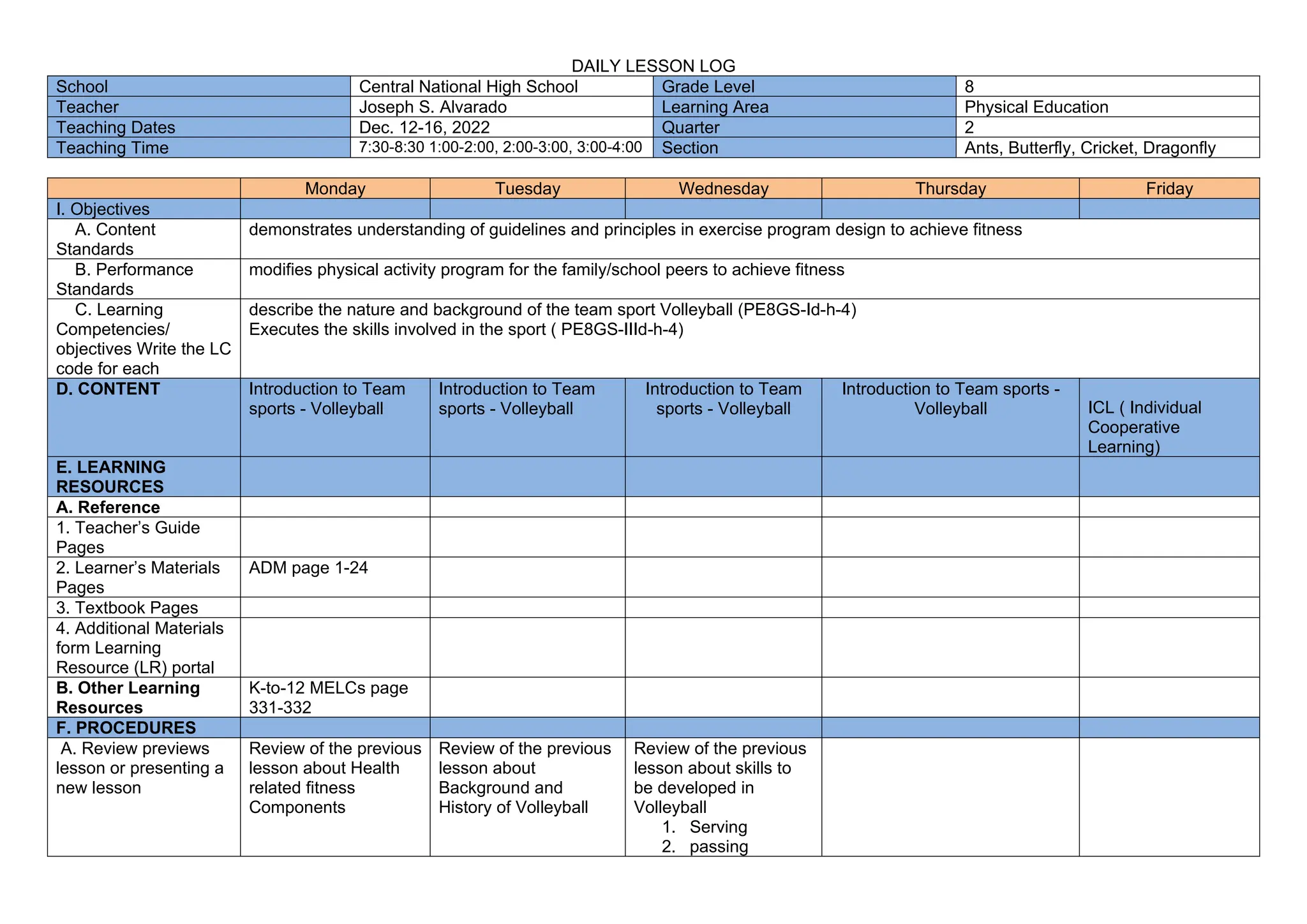 DAILY-LESSON-LOG-Q2-W8.docx physical edu | DOCX