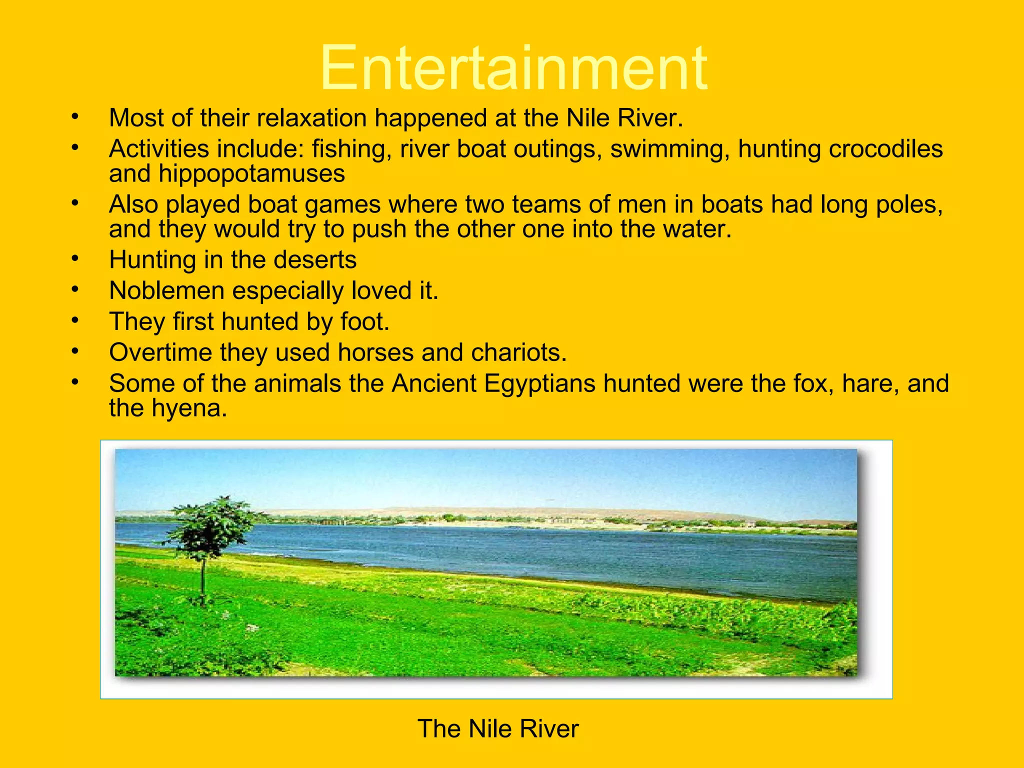 Daily Life Ancient Egypt | PPT