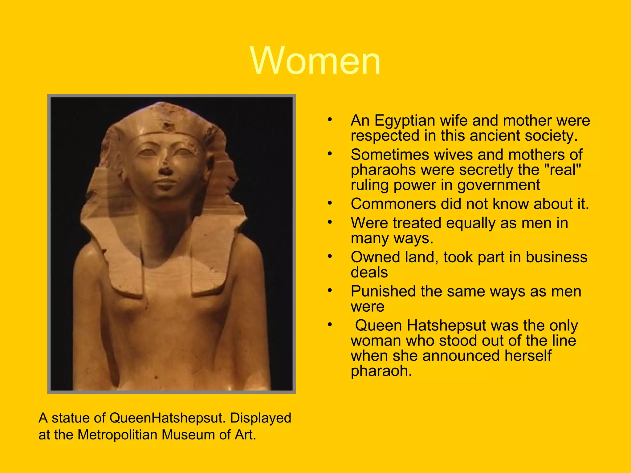 Daily Life Ancient Egypt | PPT