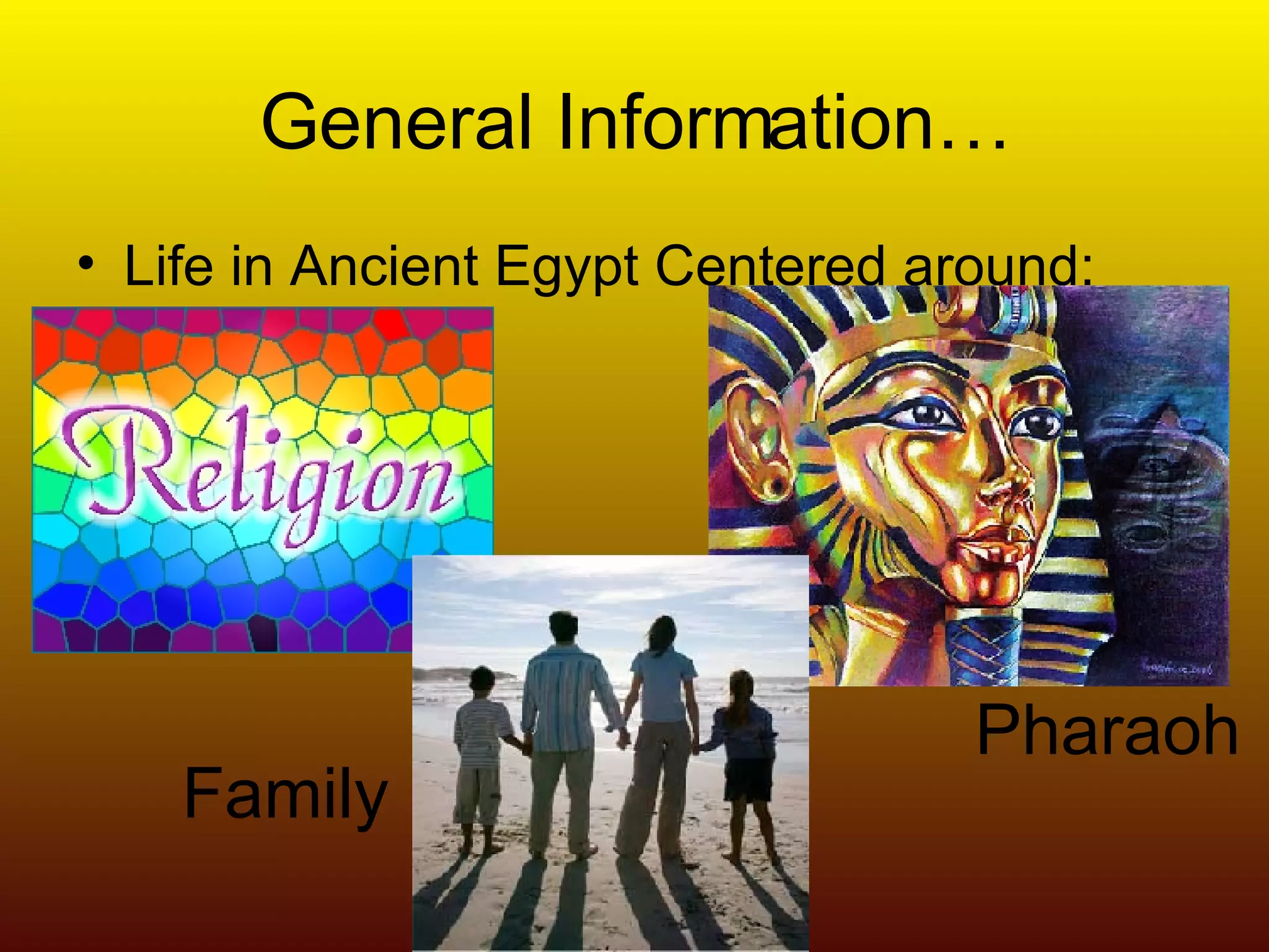 Daily Life Of Ancient Egypt | PPT