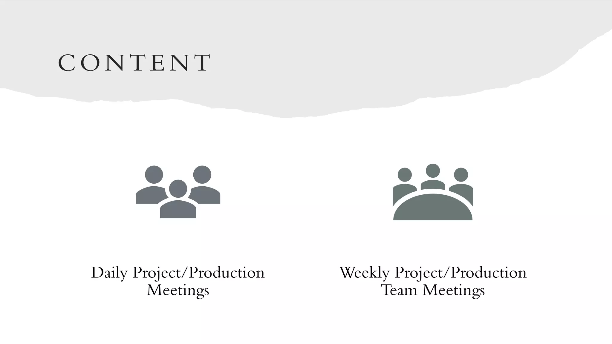 Daily & Weekly Production Meetings Agenda Proposals | PDF